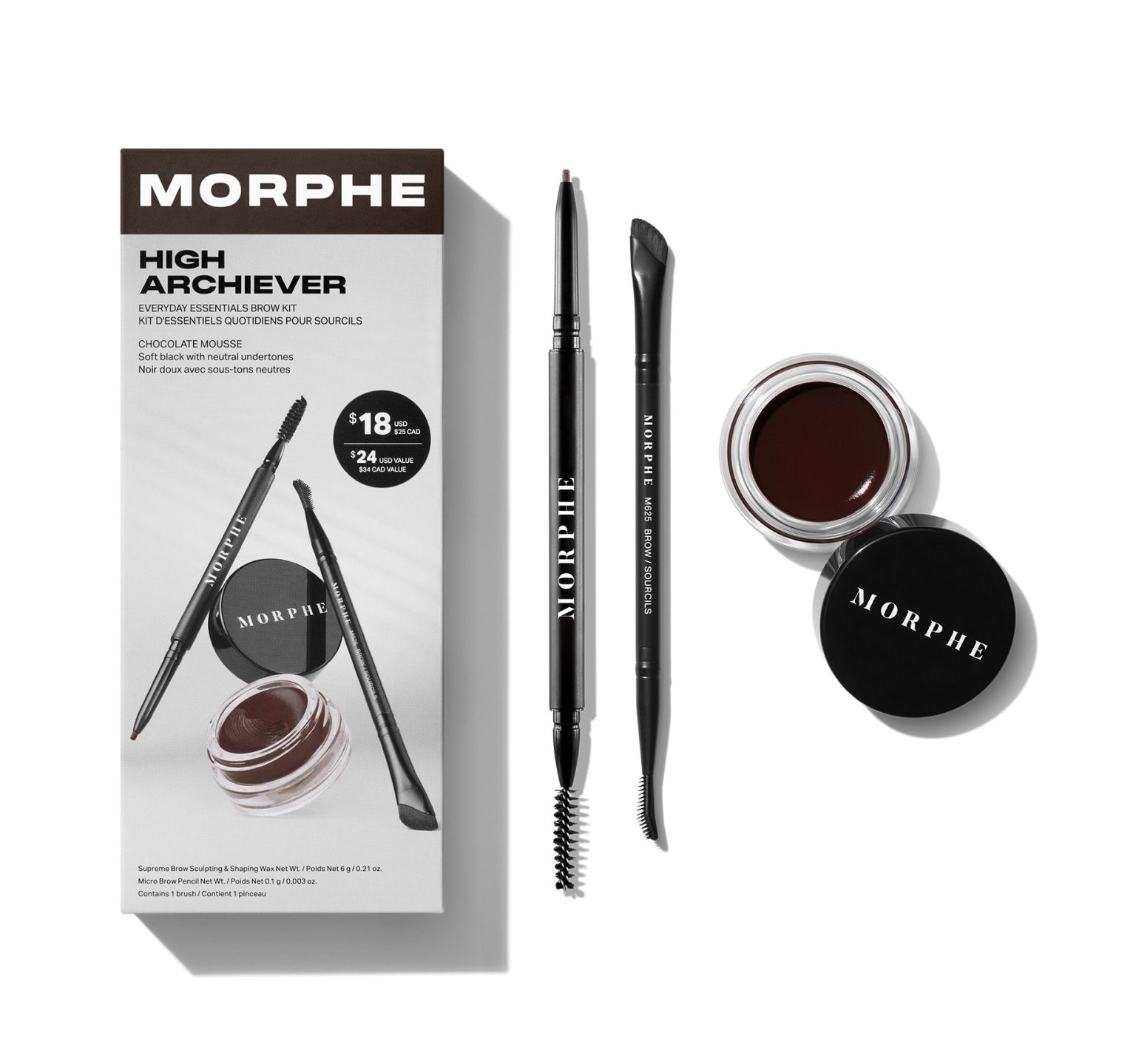 High Archiever Everyday Essentials Brow Kit – Morphe | Eyeshadow ...